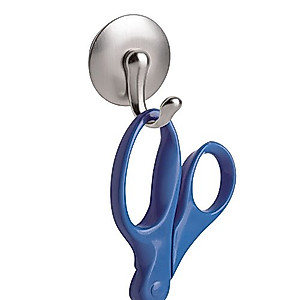 iDesign Peel-and-Stick Strong Self-Adhesive AFFIXX York Hook-Medium (Set of 2), 2 Count