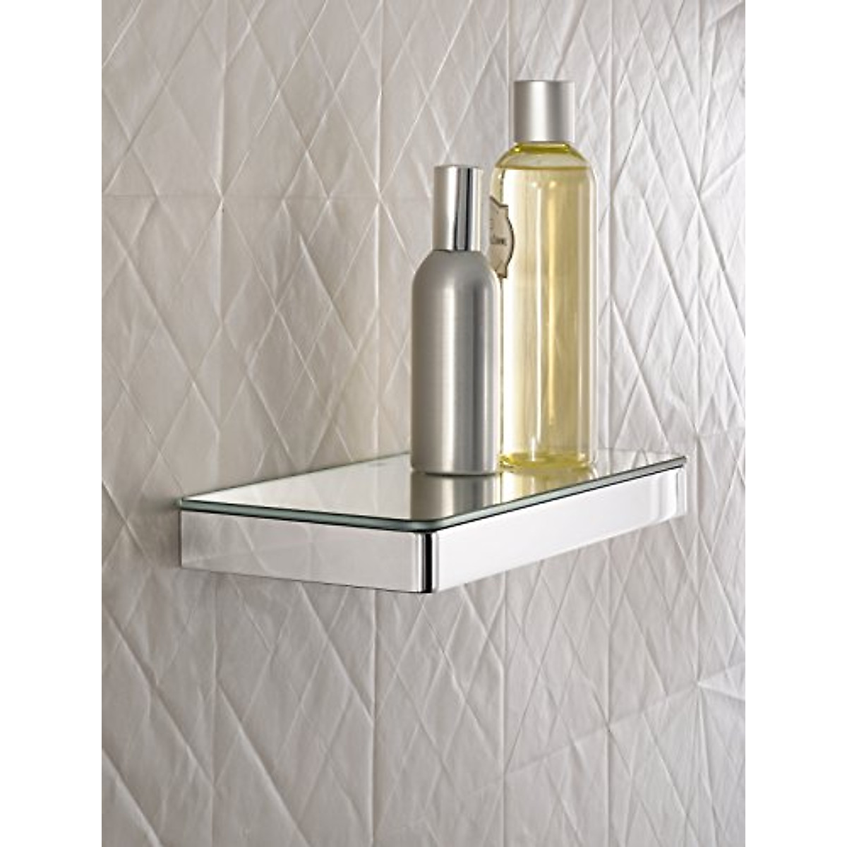 AXOR Shelf 12" Upgrade 12-inch Modern Shelf in Chrome, 42838000