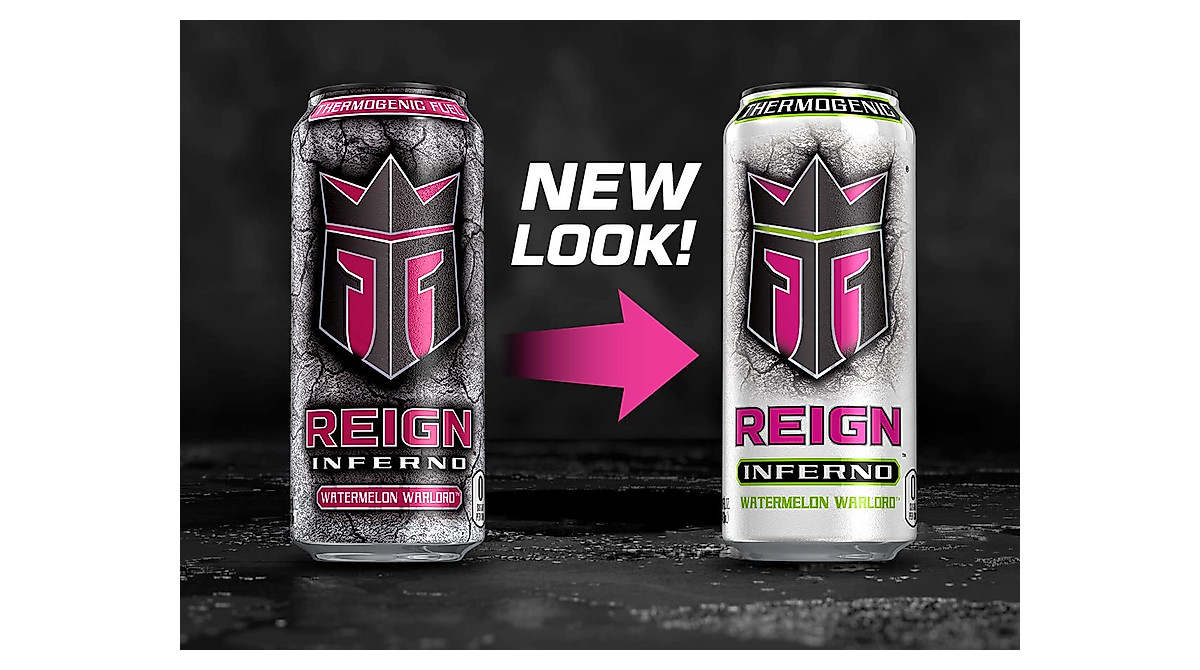 REIGN Inferno Watermelon Warlord Thermogenic Fuel 16oz Pack of 12