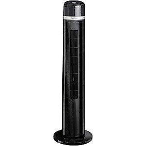 Amazon Basics Oscillating 3 Speed Tower Fan with Remote