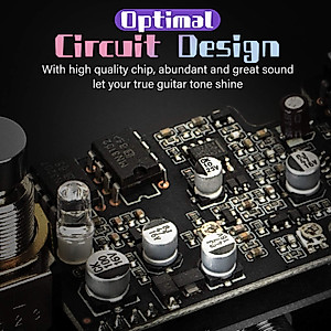 Analog Chorus Guitar Pedal, Horse Electric Effects Pedals Mini Single Type DC 9V True Bypass