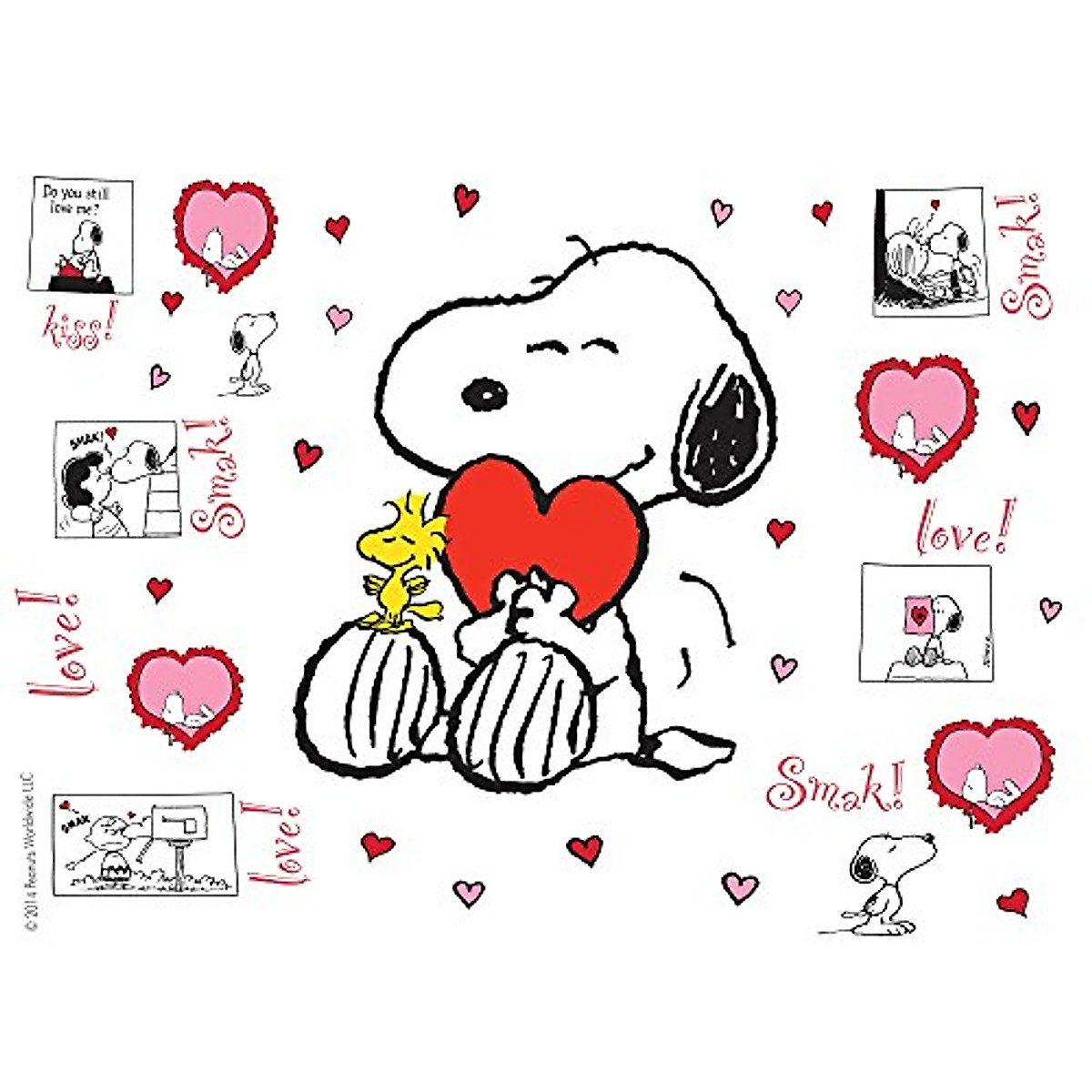 Tervis Peanuts™ - Valentine's Day Made in USA Double Walled Insulated Tumbler Cup Keeps Drinks Cold & Hot, 24oz, Clear