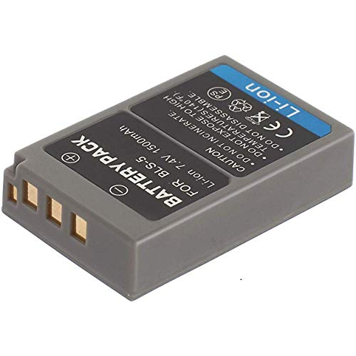 Battery and Charger for Olympus Pen E-PL1, E-PL2, E-PL3 Digital Camera