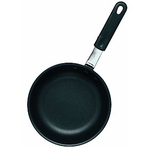 Crestware B00857V1O4 10.375-Inch Black Pearl Anodized Fry Pan with Dupont PlatinumPro Coating with Molded Handle, Extra Large, Silver