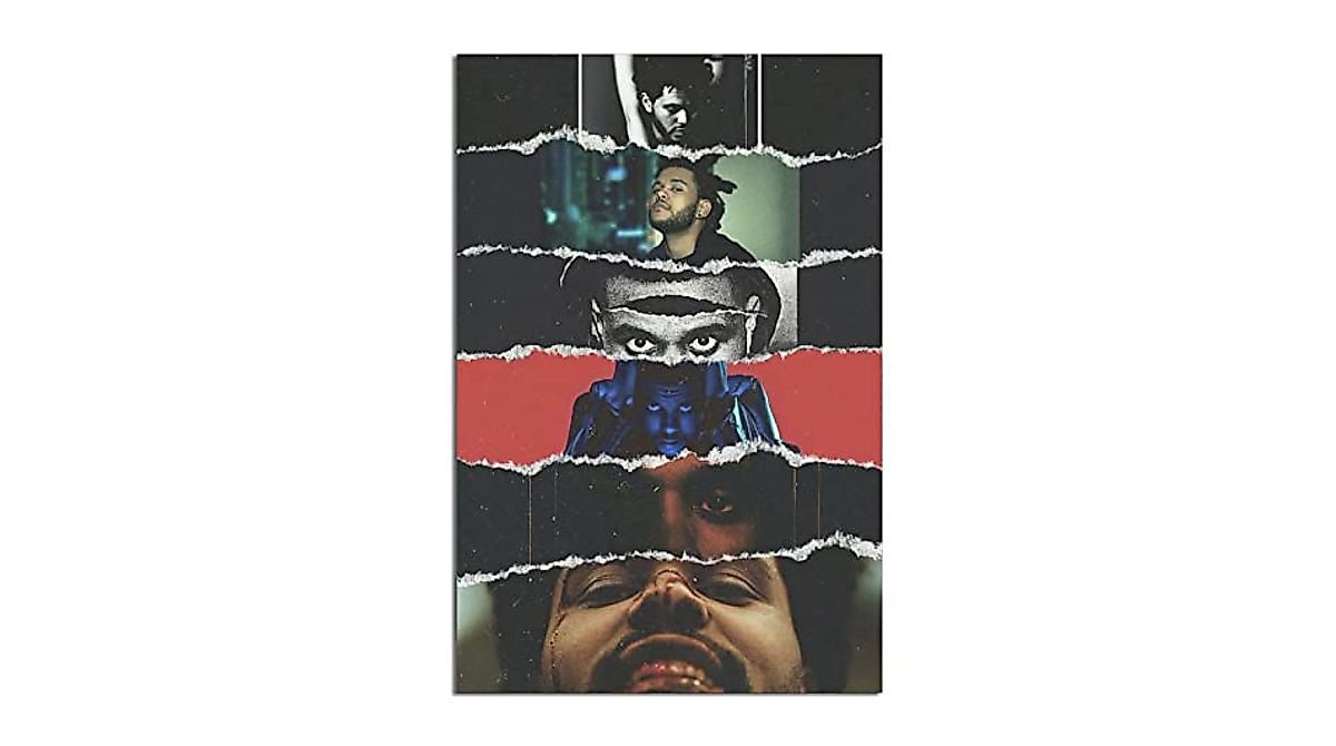 The Weeknd Album Cover Poster | Vibrant Wall Art for Fans