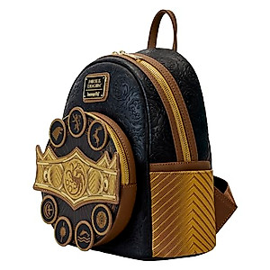 Loungefly House of The Dragon Crown Mini-Backpack, Amazon Exclusive