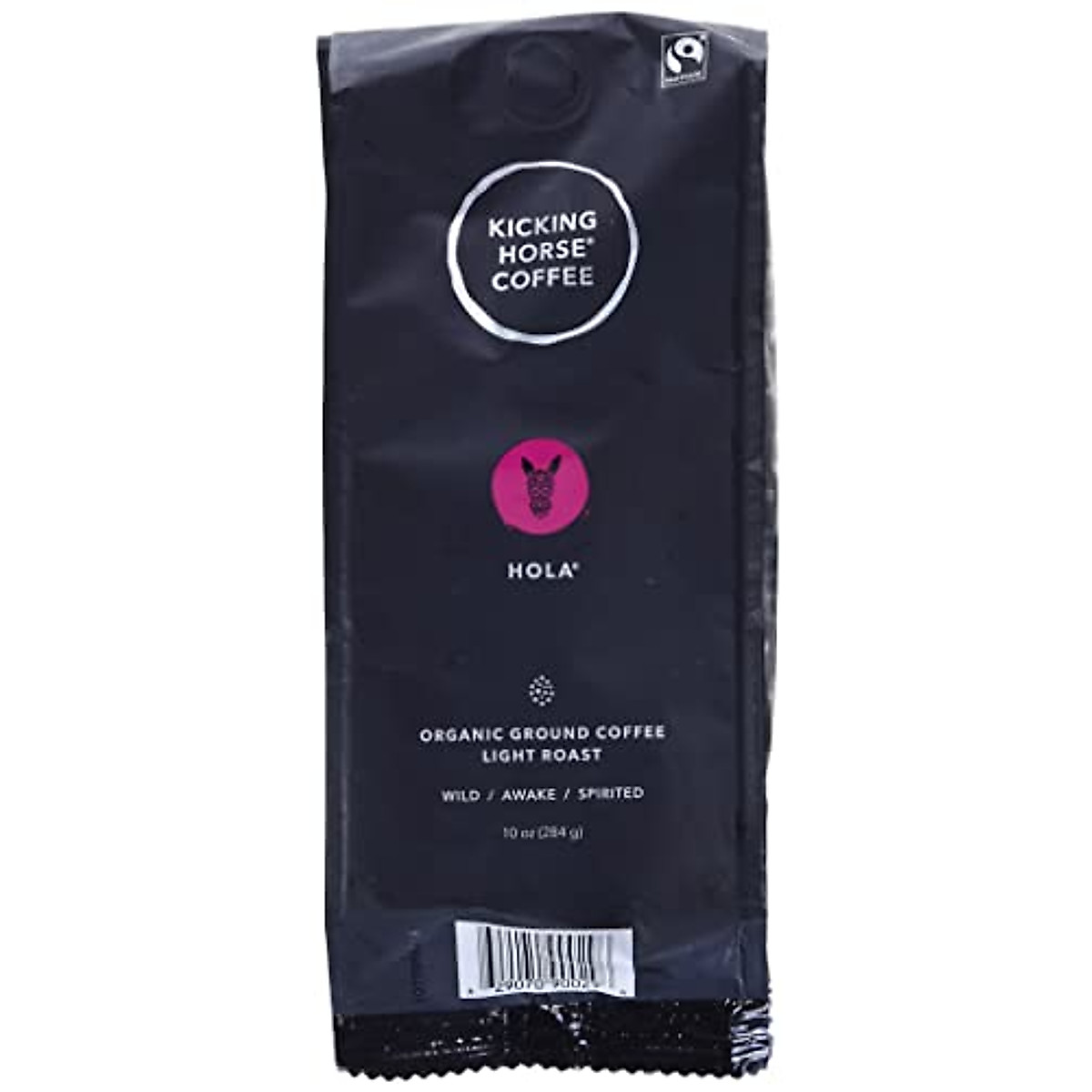 Kicking Horse Coffee, Hola, Light Roast, Ground, 10 oz