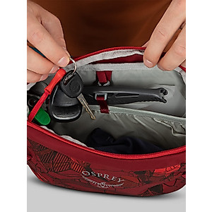 Osprey Seral 4 Lumbar Bike Hydration Pack, Black, One Size