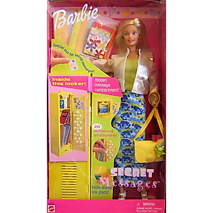 Barbie SECRET MESSAGES Doll w LOCKER, STAMPERS & MORE! (1999)