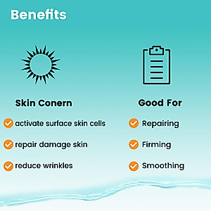 EGF Serum For Face - Moisturizing and Hydrating Featuring Skin Growth Factor EGF - Smoothes Wrinkles, Reduce the Look of Age Spots- - For Face, Neck, and Chest - 1 fl oz.