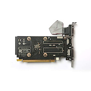 ZOTAC GeForce GT 710 2GB DDR3 PCI-E2.0 DL-DVI VGA HDMI Passive Cooled Single Slot Low Profile Graphics Card (ZT-71302-20L)