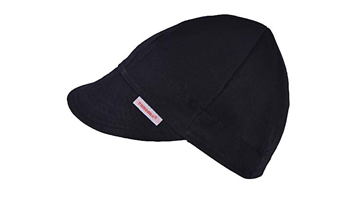 Comeaux Caps Reversible Welding Cap - Solid Black 7 1/8