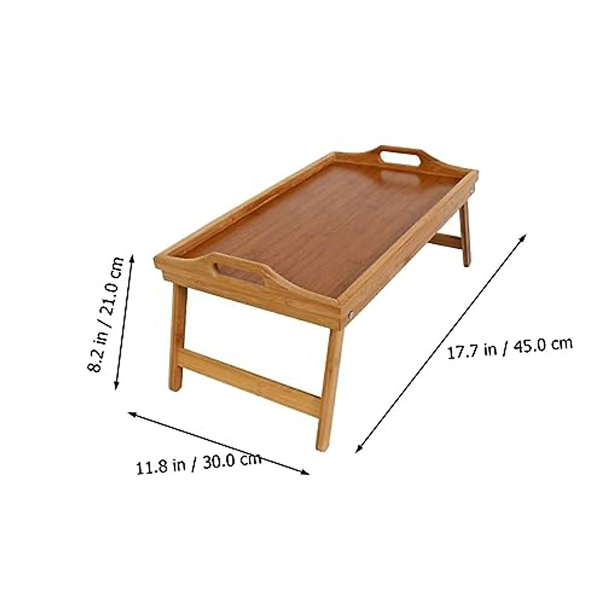 USHOBE 1pc Multifunctional Folding Table Drink Tray Portable Desk for Laptop Dresser Nightstand Set Bed Tray Breakfast Serving Tray Media Bed Tray Bed Food Trays Folding Desk Bed Desk