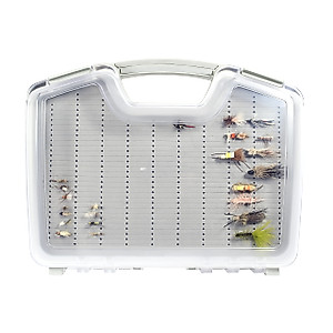 COLDWATER FLY FISHING - Huge "The Flybrary of Congress" Waterproof - Saltwater Fly Box - Holds All Your Flies, Streamers, and Jigs