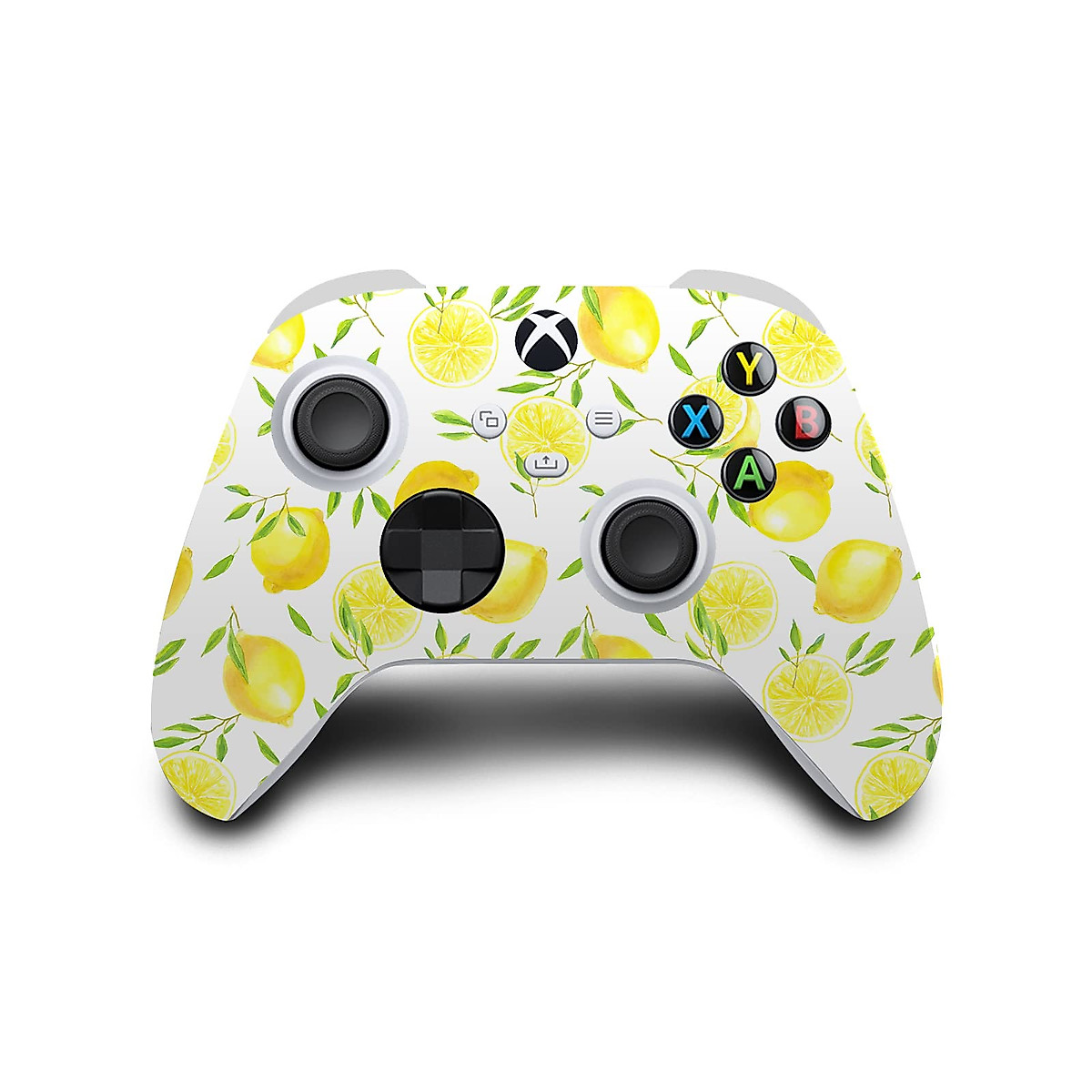 Head Case Designs Officially Licensed Katerina Kirilova Lemons Patterns Vinyl Sticker Gaming Skin Decal Cover Compatible With Xbox Series S Console and Controller Bundle