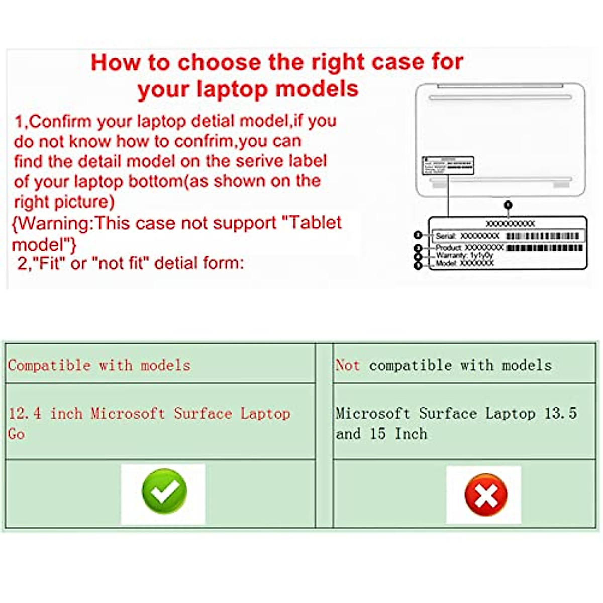 Alapmk Protective Cover Case for 12.4" Microsoft Surface Laptop Go 2 2022/Surface Laptop Go 2021 [Note:Not fit 13.5 Inch Surface Laptop 1 2 3/15 Inch Surface Laptop 3],Galaxy