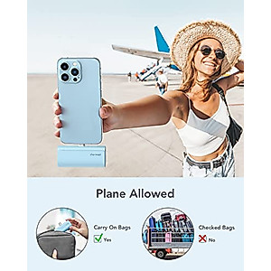 Charmast Small Portable Charger 5000mAh, Ultra-Compact 20W PD Fast Charging Power Bank Mini Battery Pack Compatible with iPhone 14/14 Pro Max/13/13 Pro Max/12/12 Pro Max/11/XR/X/8/7/6, and More