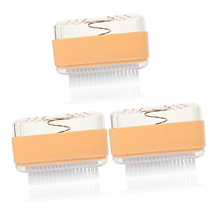 3pcs Box Soap Foaming Box Soap Dispenser with Roller Laundry Soap Dispenser Bathroom Soap Dish Kitchen Soap Dish Bar Soap Roller Soap Pp Brush Holder Multifunction Travel