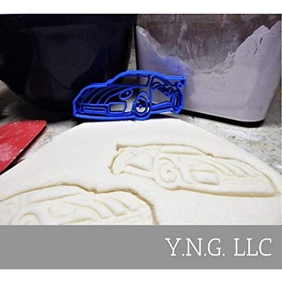 WHEELS OR HEELS GENDER REVEAL BABY SHOWER SET OF 3 COOKIE CUTTER MADE IN USA PR1193