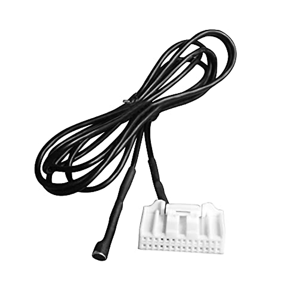 beler 28 pin CD Bluetooth Microphone Cable Wiring Harness Interface Connection w/1.5m Wire fit for Toyota Camry Hilux RAV4 Audio Head Unit