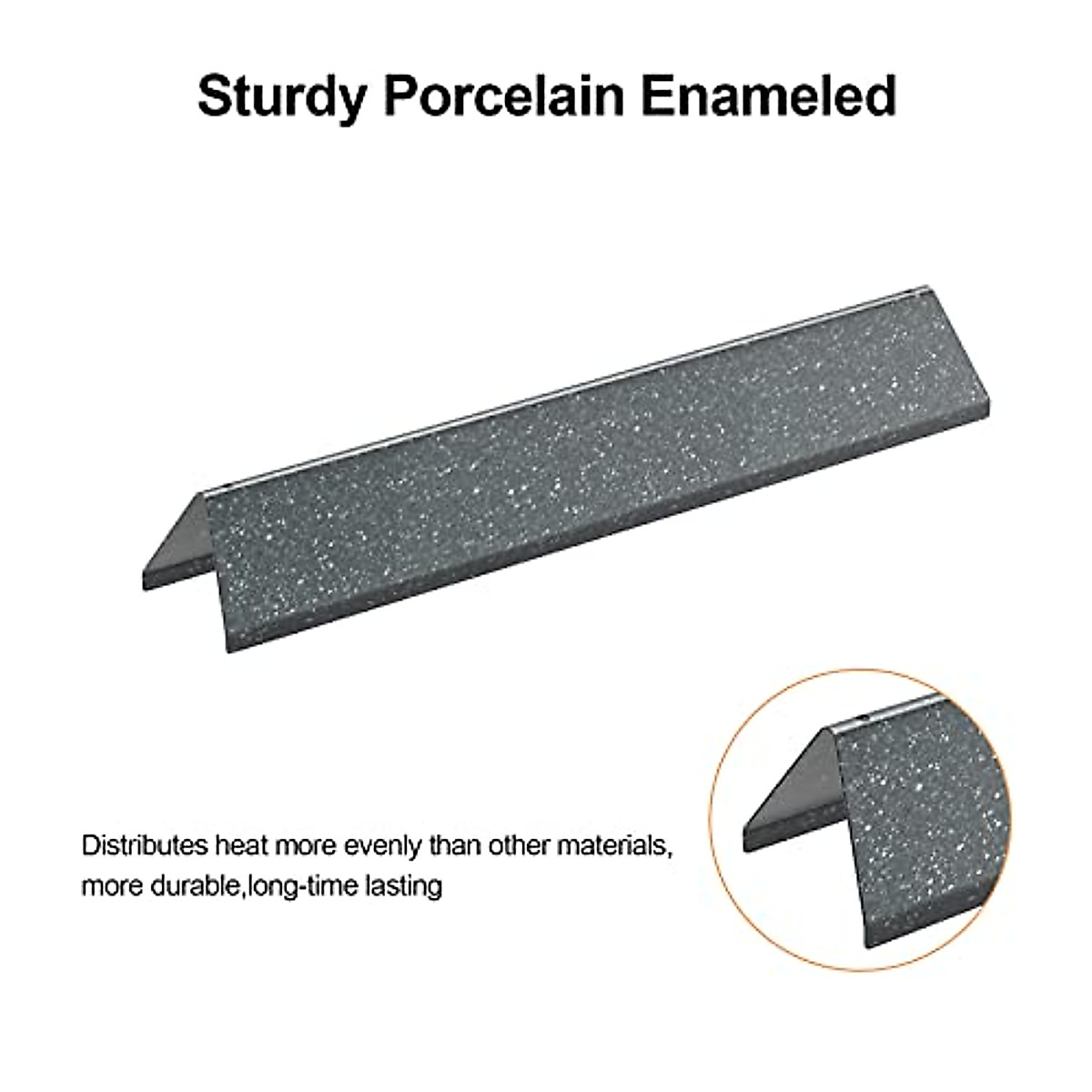 7636 Flavorizer Bars and 69787 Burner Tube for Weber 7636 69787, 15.3'' Flavorizer Bars and Burner Tube Kit for Weber Spirit I & II 300 Series,E-310,E-320,E-330,S-310,S-320,S-330 with Front Control