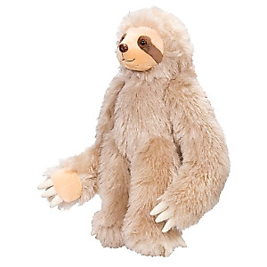 Speedy The Sloth 16-Inch Plush Toy – Soft & Cuddly Stuffed Animal, Adorable Realistic Sloth Plushie for Kids & Adults, Hugging Companion, Ideal Gift for Birthdays, Holidays & Collector
