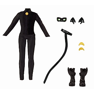 Miraculous Ladybug Superhero Secret Adrien with Cat Noir Outfit by Playmates Toys
