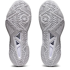 ASICS Women's Gel-Tactic Indoor Sport Shoes, 8.5, White/Pure Silver