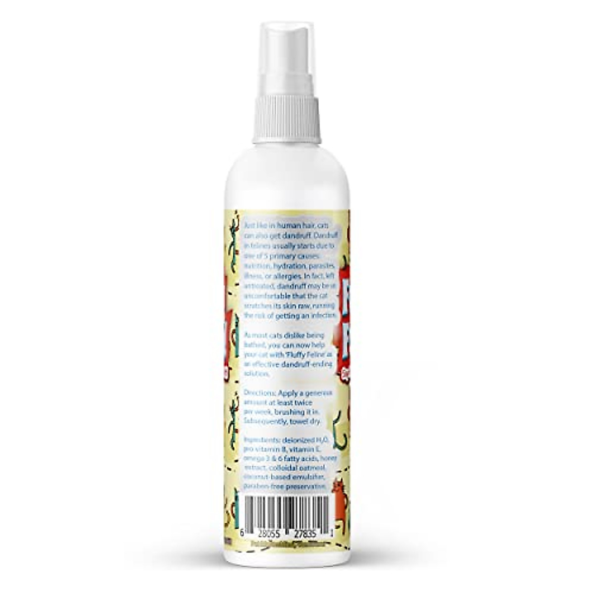 Fluffy Feline Professional Groomer's Choice for Cat Dandruff Care Spray