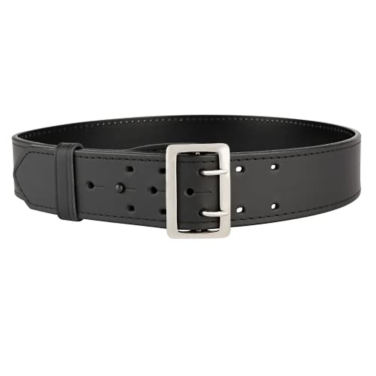 Perfect Fit Shield Wallets 2.25" Fully Lined Sam Browne Leather Belt with Chrome Buckle ORDER TWO SIZES LARGER THAN PANT SIZE