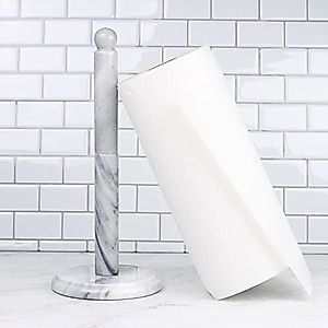 RSVP International Kitchen Collection Countertop Paper Towel Holder, Marble 5.13 x 12.75
