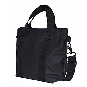 Rains Women's Mini Tote Bag, 01 Black (Black), One Size