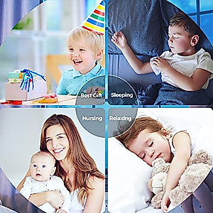 Brown/Pink/White Noise Sound Machine for Sleep- Breathing Nightlight, Auto-Off Timer & Portable Sleep Sound Machine with Travel-Friendly Design for Baby, Kids, Adults