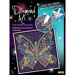 Sequin Art Diamond Butterfly Sparkling Arts & Crafts Picture Kit