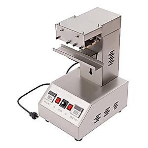 110V 30W Aluminum Plastic Tube Sealing Machine Semi-auto Cosmetic Tube Sealing Machine DF-20 Electric Heat Sealer Commercial Electric Heat Sealing Machine for Composite Tube and Aluminum-plastic Tube