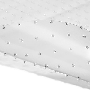 Desk Chair Mat for Carpet,30"X48" Office Chair Mat with Lip PVC Clear Chair Mat for Low Pile Carpet,Heavy Duty Chair Mat Easy Glide Rolling for Office,Living Room,Kitchen Etc (30" X 48" X 2MM)