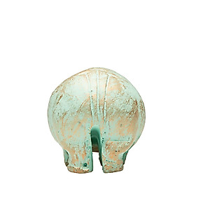 Discoveries Egyptian Imports Authentic Miniature Statue - Patina Finish - Hippo Goddess Taweret - 2.5" - Made in Egypt