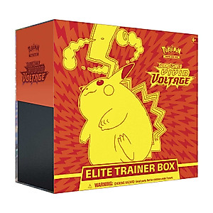 Pokemon Cards: Sword & Shield 4 Vivid Voltage Elite Pikachu - Trainer Box, Multicolor