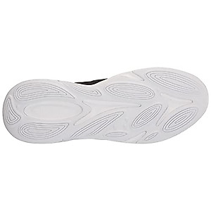 adidas Men's Ozelle Running Shoe, Black/Black/Grey, 11