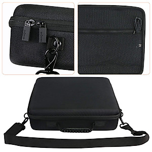 co2CREA Hard Travel Case Replacement for Xbox Series S Game Console Wireless Controller (Black Case)