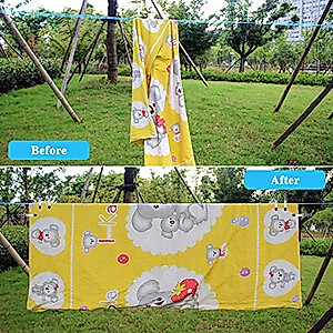 30 Pcs Stainless Steel Clips,DanziX 2.1-Inch 3.6-Inch Clips for Netting Plant Cover Greenhouse Frame Clothes Towel Quilts