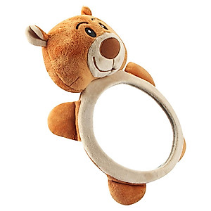 Soft Bear Frame Baby Car Mirror, Rear Facing Mirrors, Backseat Baby Mirror, Rear View Car Mirror, Shatterproof