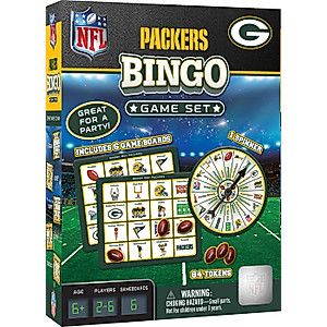 Masterpieces Kids Games - NFL Green Bay Packers Bingo Game