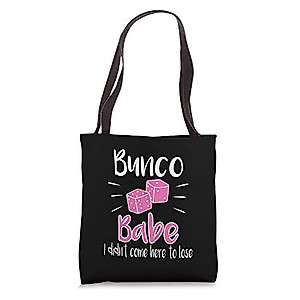 Bunco Babe Funny Player Dice Game Night Gift Tote Bag