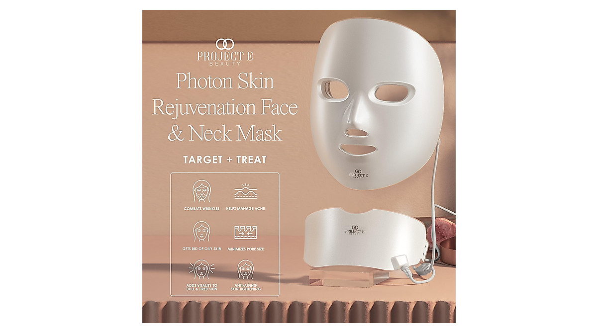 Project E Beauty LED Therapy Mask for Youthful Skin & Anti-Aging
