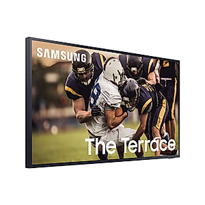 SAMSUNG QN55LST7TA The Terrace 55" Outdoor-Optimized QLED 4K UHD Smart TV with a HW-LST70T 3.0 Channel The Terrace Soundbar with Dolby 5.1 Ch and Walts HDTV Screen Cleaner Kit (2020)