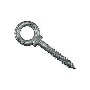 1/2" X 3-1/4" Hot Dipped Galvanized Forged Shoulder Screw Eye Bolt
