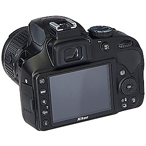 Nikon D3400 Digital SLR Camera & 18-55mm VR DX AF-P Zoom Lens (Black) - (Renewed)