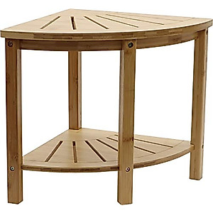 Redmon since 1883 Bamboo Spa Style Corner Seat Shower Bench