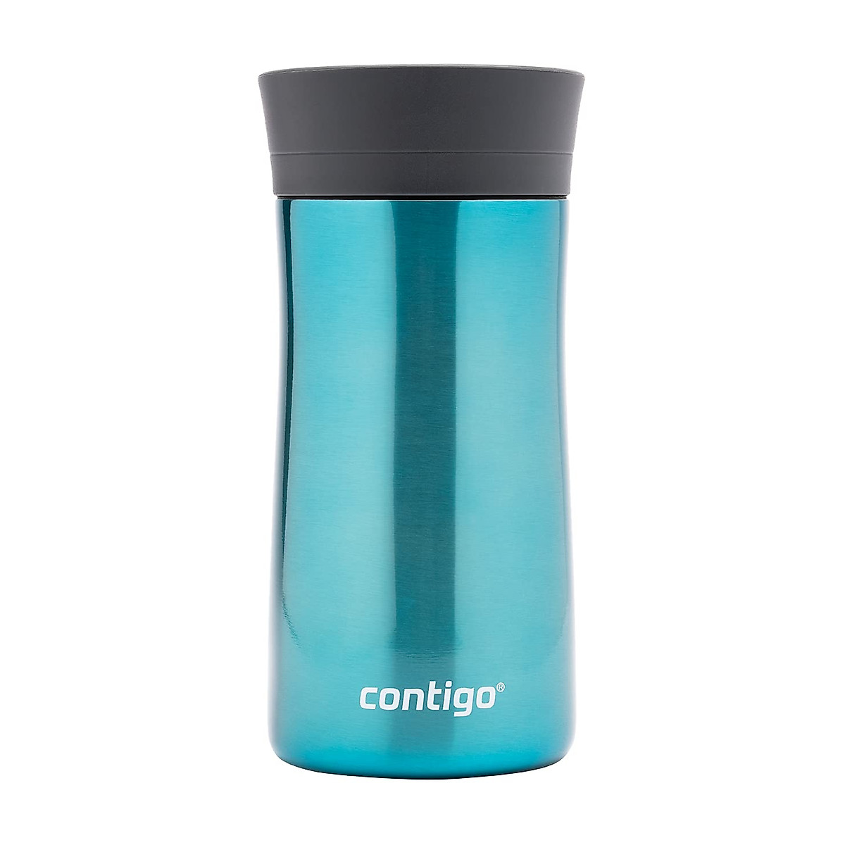 Contigo Pinnacle Autoseal Travel Mug, Stainless Steel Thermal Mug, Vacuum Flask, Leakproof Tumbler, Coffee Mug with BPA Free Easy-Clean Lid, 300 ml, Blue